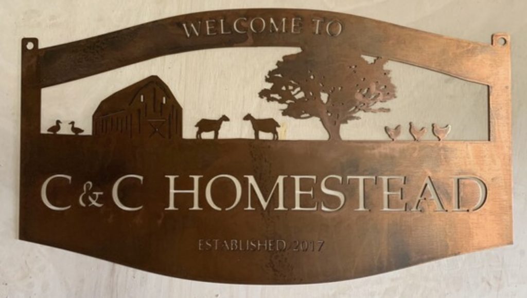 Farm animal sign metal, custom farm animal sign » Sign Performance
